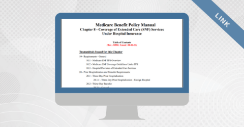 Medicare Benefit Policy Manual | My MDS Expert